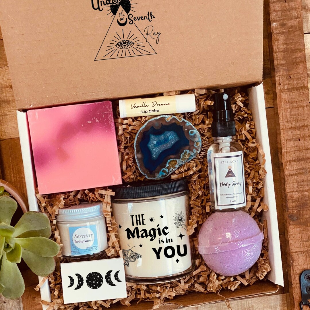 The Magic is in You- Positive Affirmation Candle Care Package -spa Gift ...