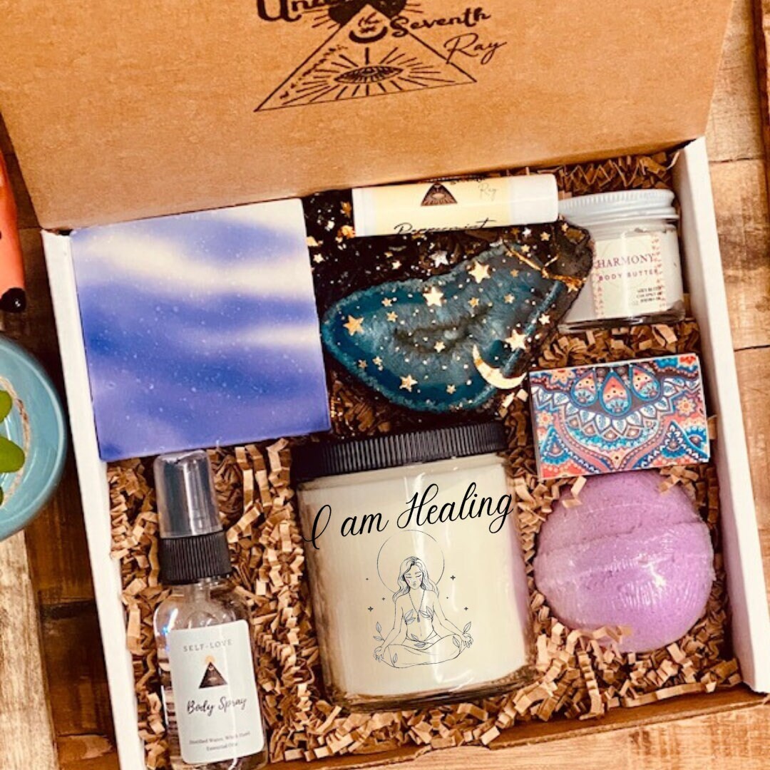 I Am Healing Spa Gift Box - Gift Set for Strength and Healing - Surgery ...