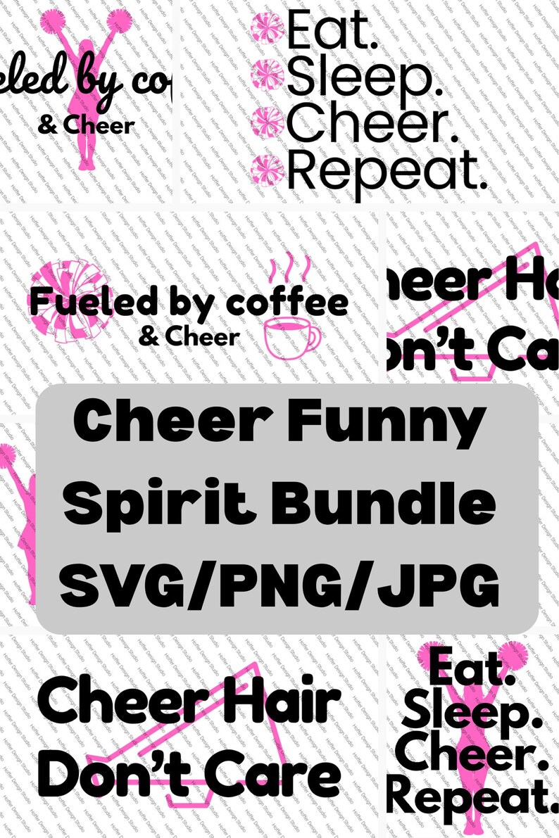 Cheer Mom SVG Bundle | Funny Cheer Designs (digital Download) - Etsy