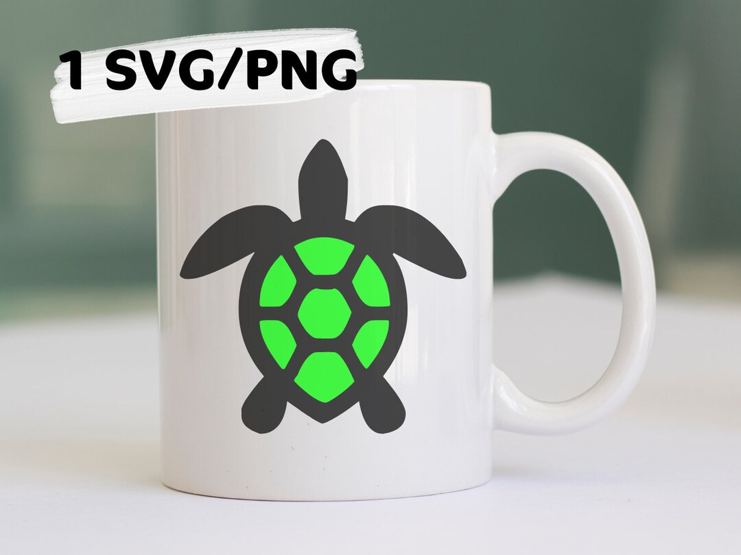 Turtle SVG - Detailed Sea Turtle SVG File for Ocean-themed Crafts ...