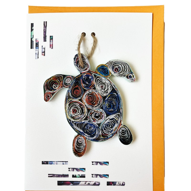 Turtle Quilling Art - Etsy