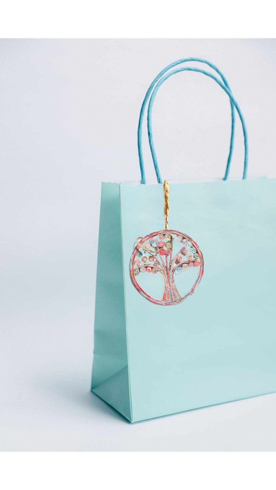 Tree of Life Upcycled Car Decoration Ornament Handcrafted - Etsy