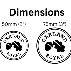 Custom Initials Ink Stamp (style 1) - Etsy