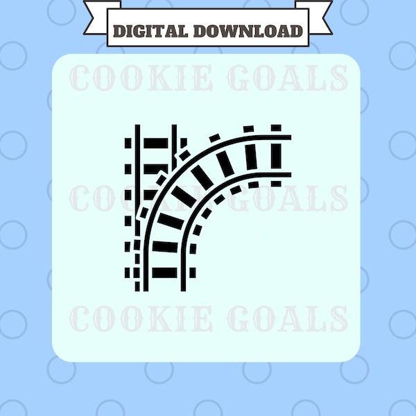 Train Cookie Stencils - Etsy
