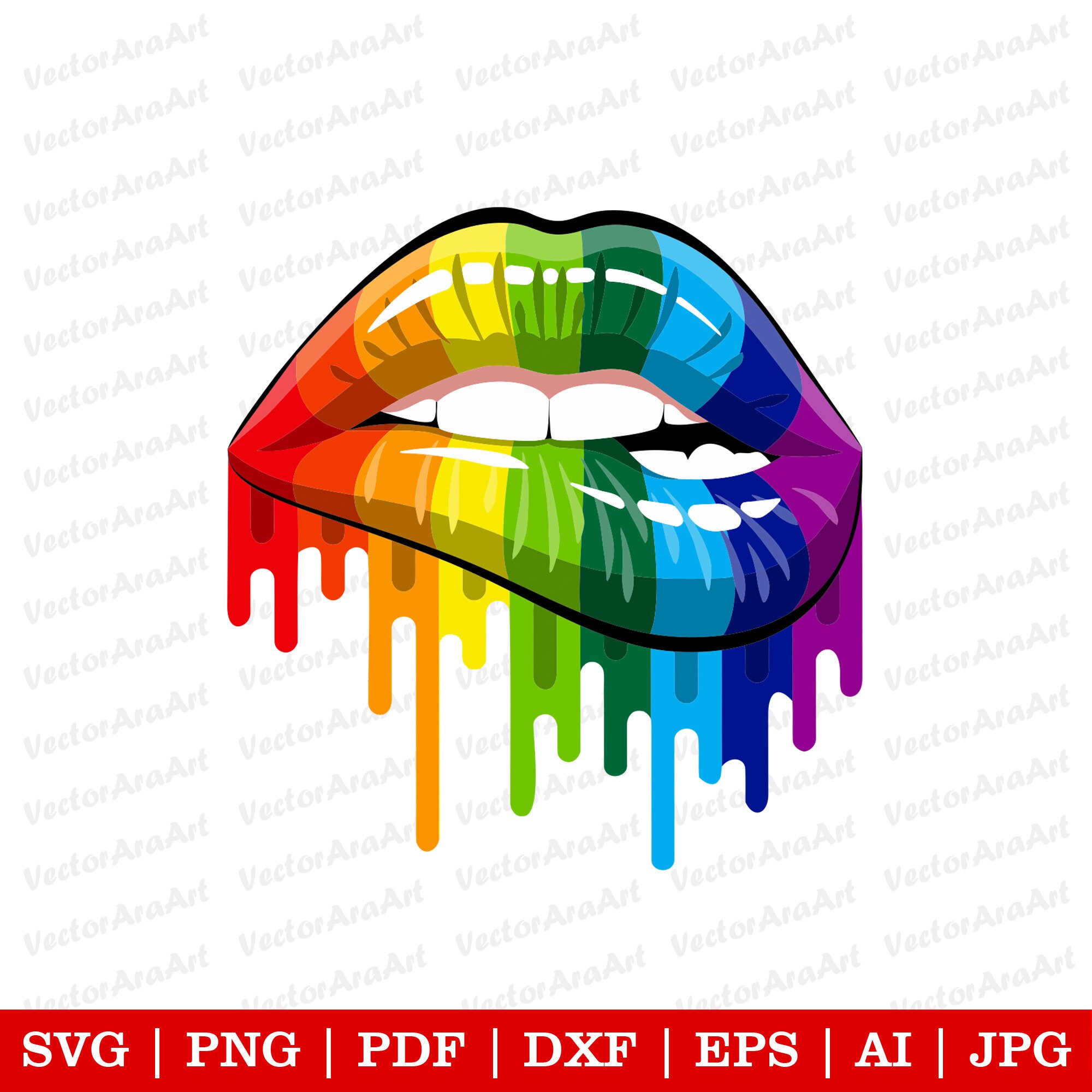 Lips SVG Lips Bundle Svg Kiss Lips Dripping Lips Layered - Etsy