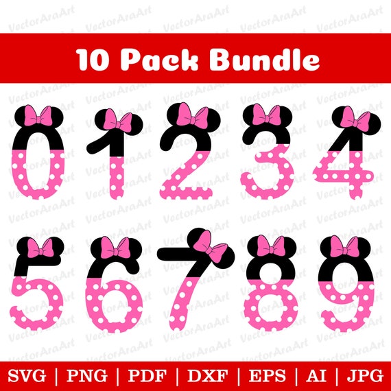 Números svg cumpleaños svg número de cumpleaños número - Etsy España