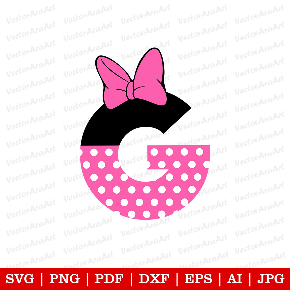 Alphabet Letters A-Z Svg Birthday Svg Letters Minnie Minnie | Etsy Canada