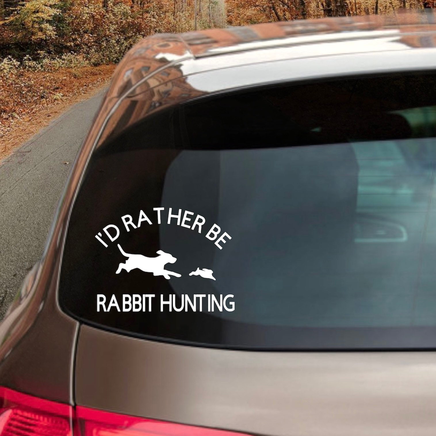 Rabbit Hunting Decals