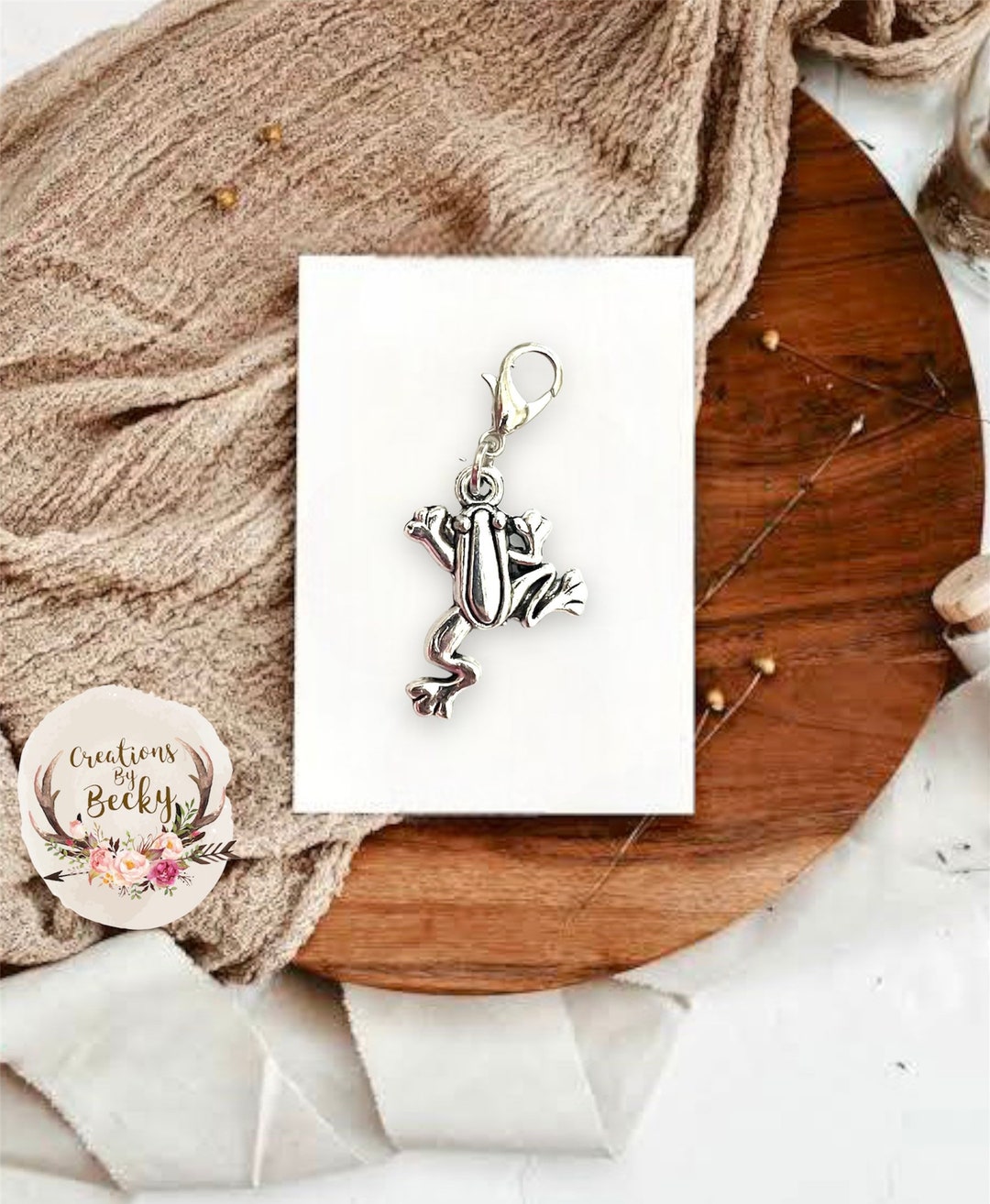 Cute Frog Charm for Zippers Bags or Purses - Etsy