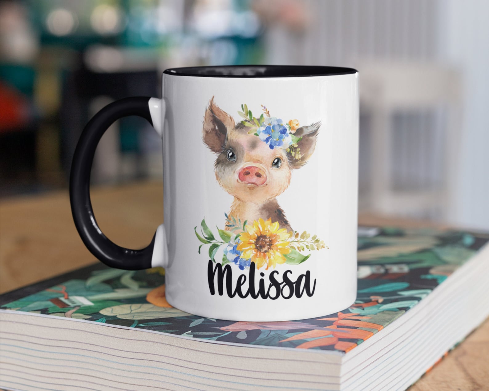 Personalized Pig Mug Pig Lover Gifts Pig Gifts for Women - Etsy