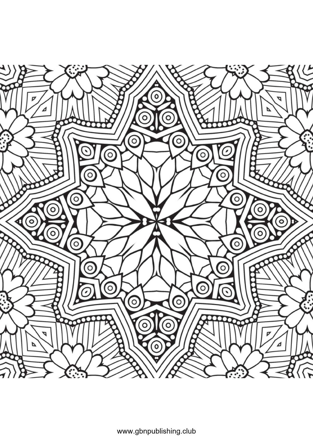 Magical Mandala Coloring Pages - 25 Printable Designs for Soulful Self ...