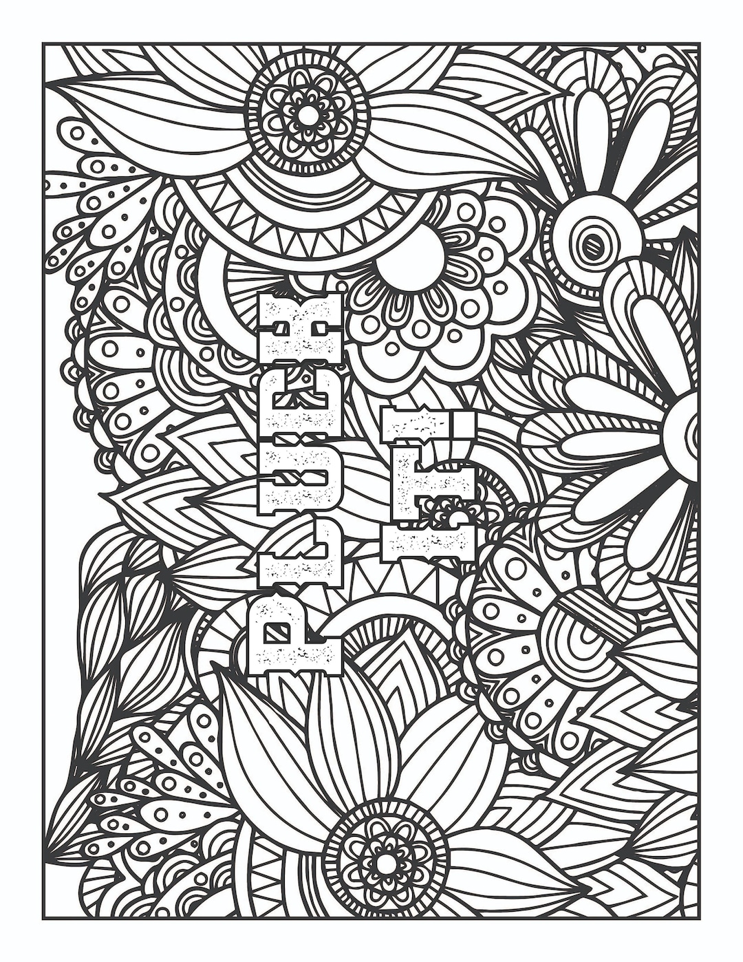 Swear-word Alternatives: Adult Coloring Book Adult Humor - Etsy Australia