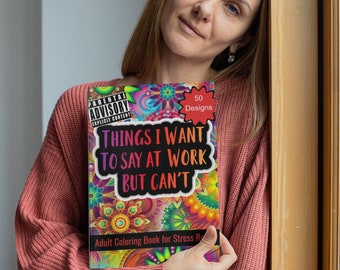 Gift for Woman: Profanity Adult Coloring Book by GBN Publishing Club ...