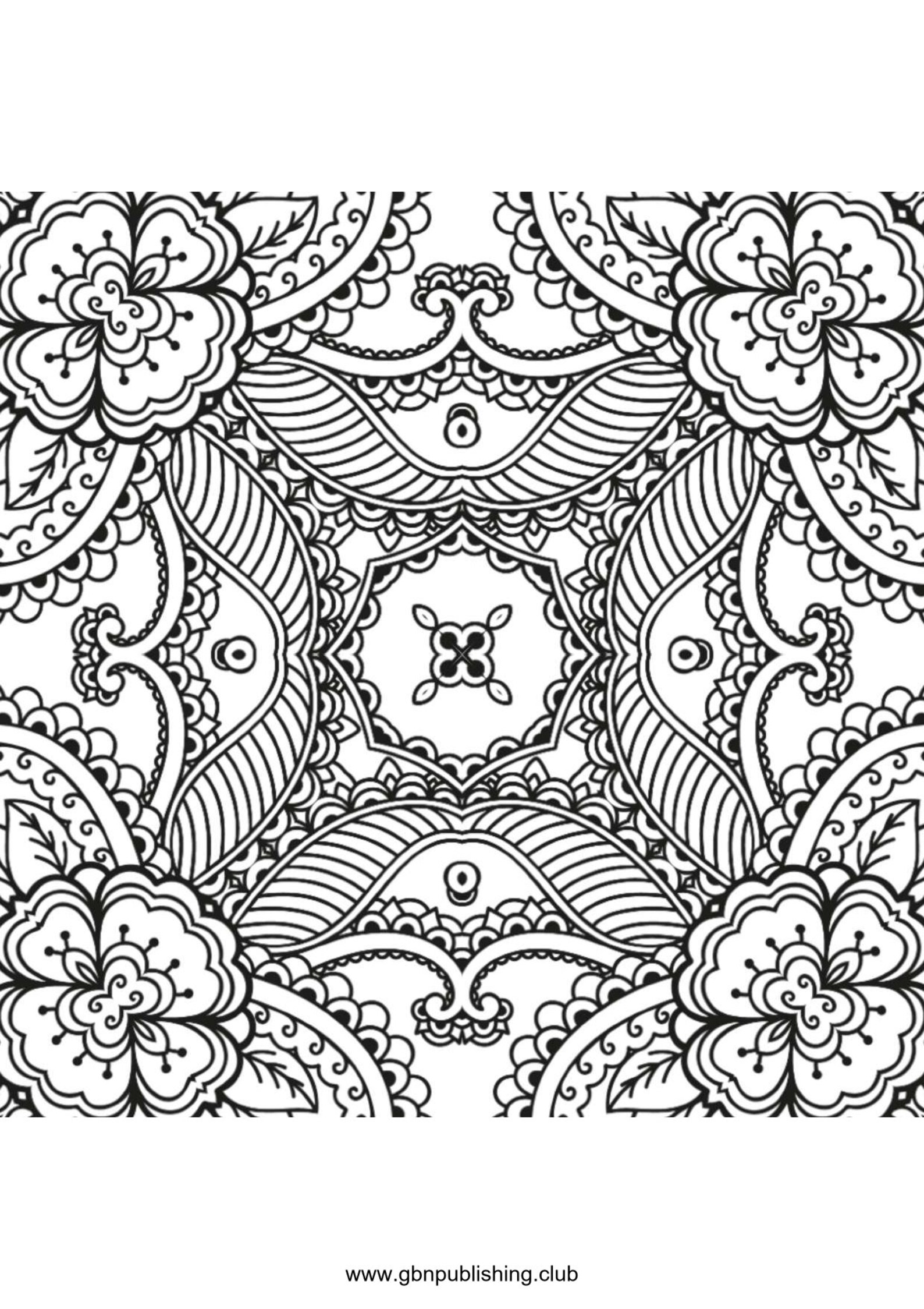25 Printable Mandala Coloring Pages Bundle 8 - Etsy