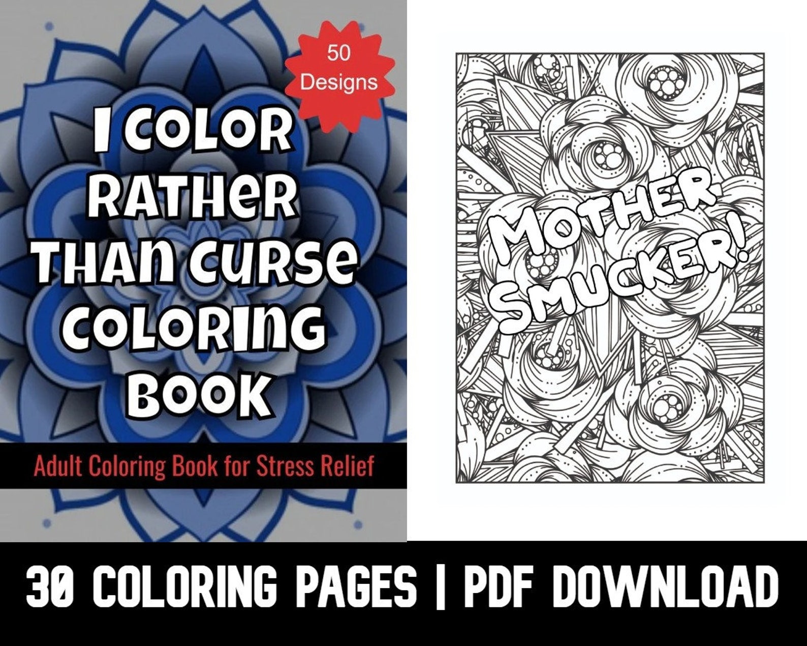 Coloring Pages: I Color Rather Than Curse by GBN Publishing Club ...