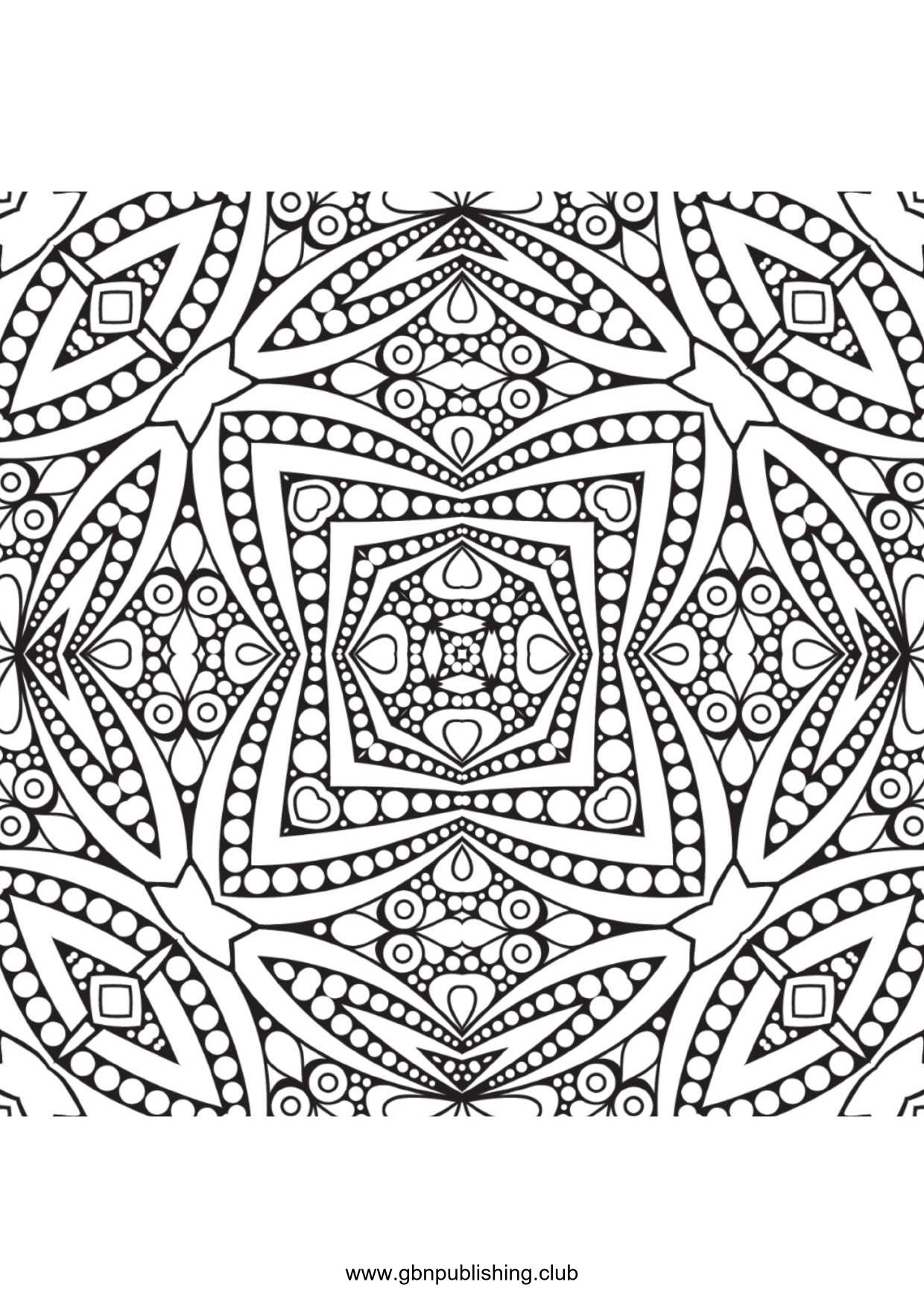 Magical Mandala Coloring Pages - 25 Printable Designs for Soulful Self ...