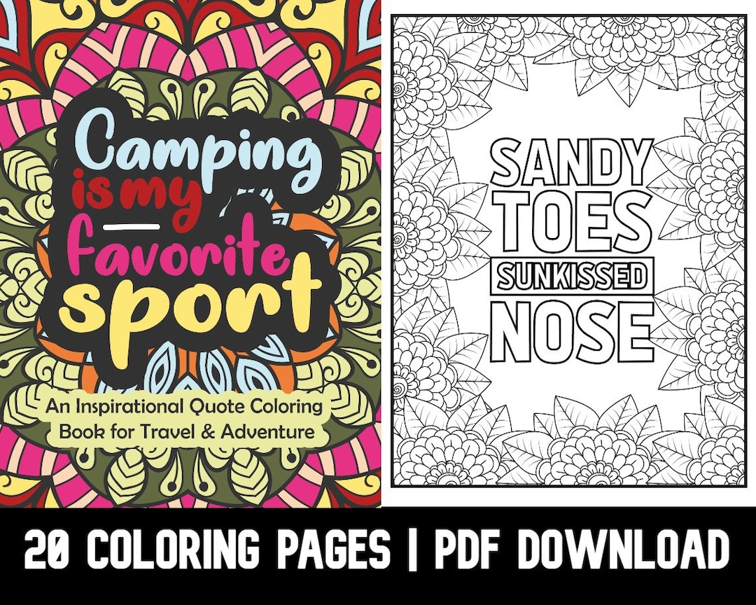 Travel & Adventure Coloring Pages by GBN Publishing Club | Adult ...