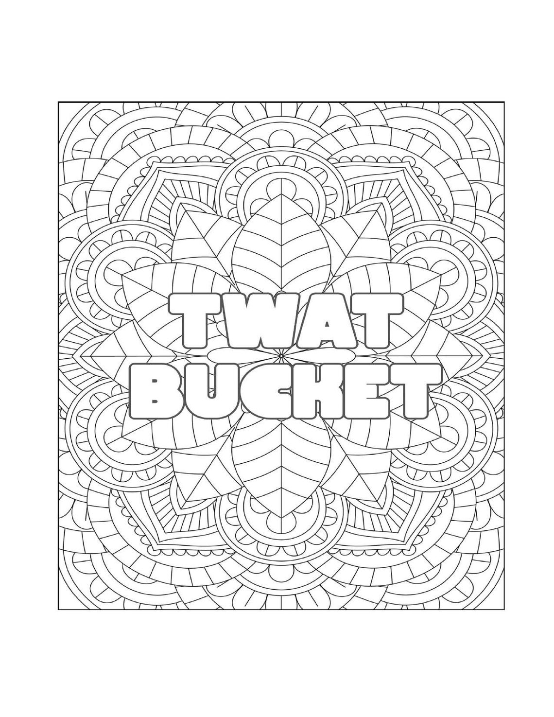 Profanity Coloring Book: Adult Coloring Book - Etsy