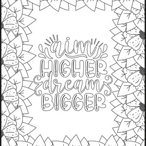 Motivational & Inspirational Quotes Coloring Pages by GBN Publishing ...