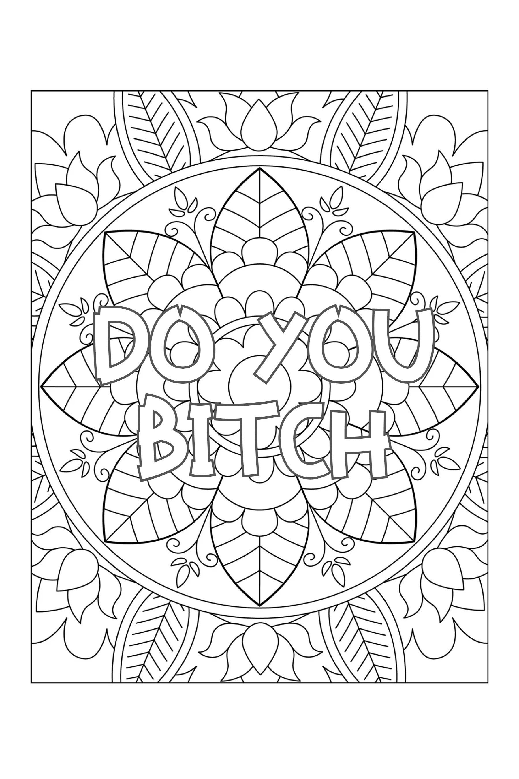 Adult Profanity Coloring Book by GBN Publishing Club Adult - Etsy