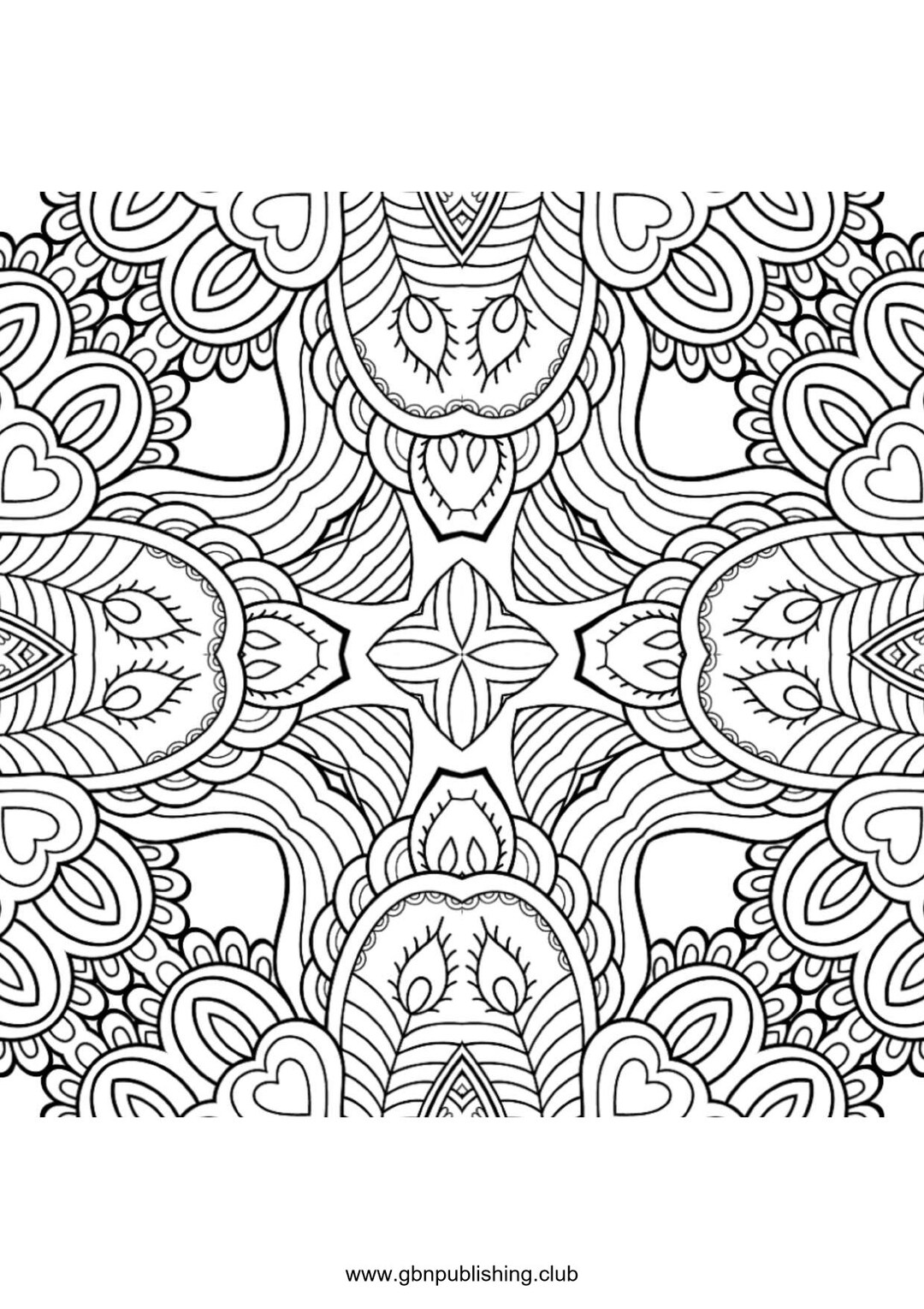 25 Printable Mandala Coloring Pages Bundle 1 - Etsy