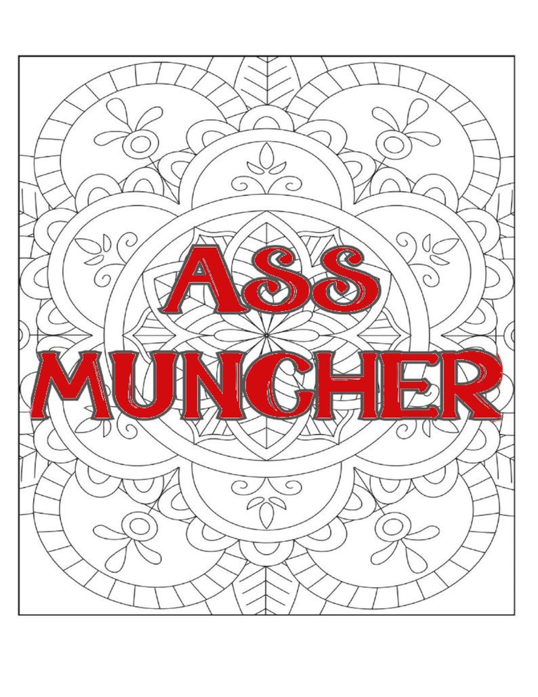Adult Coloring Page | Adult Humor (printable, PDF Download) - Etsy