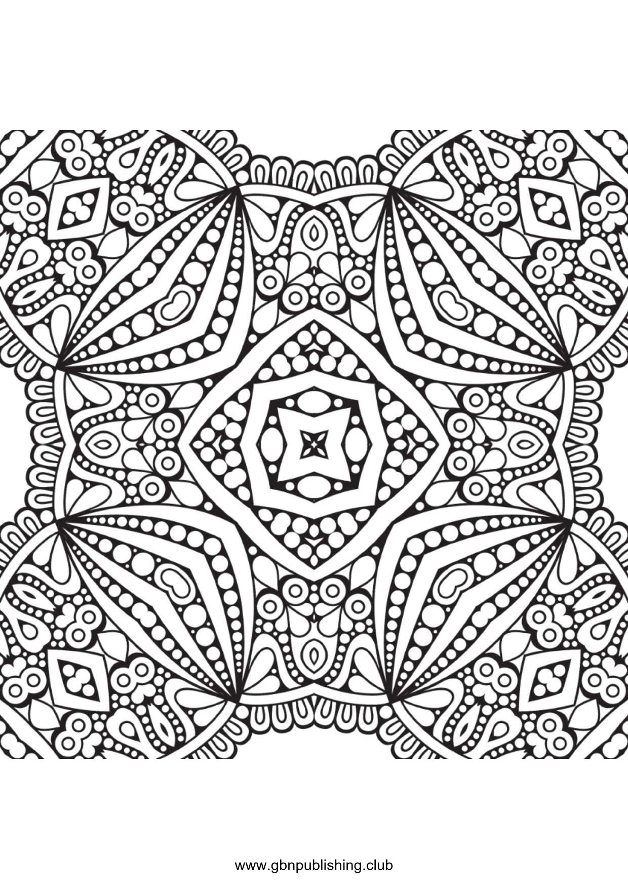 Magical Mandala Coloring Pages 25 Printable Designs for Soulful Self ...
