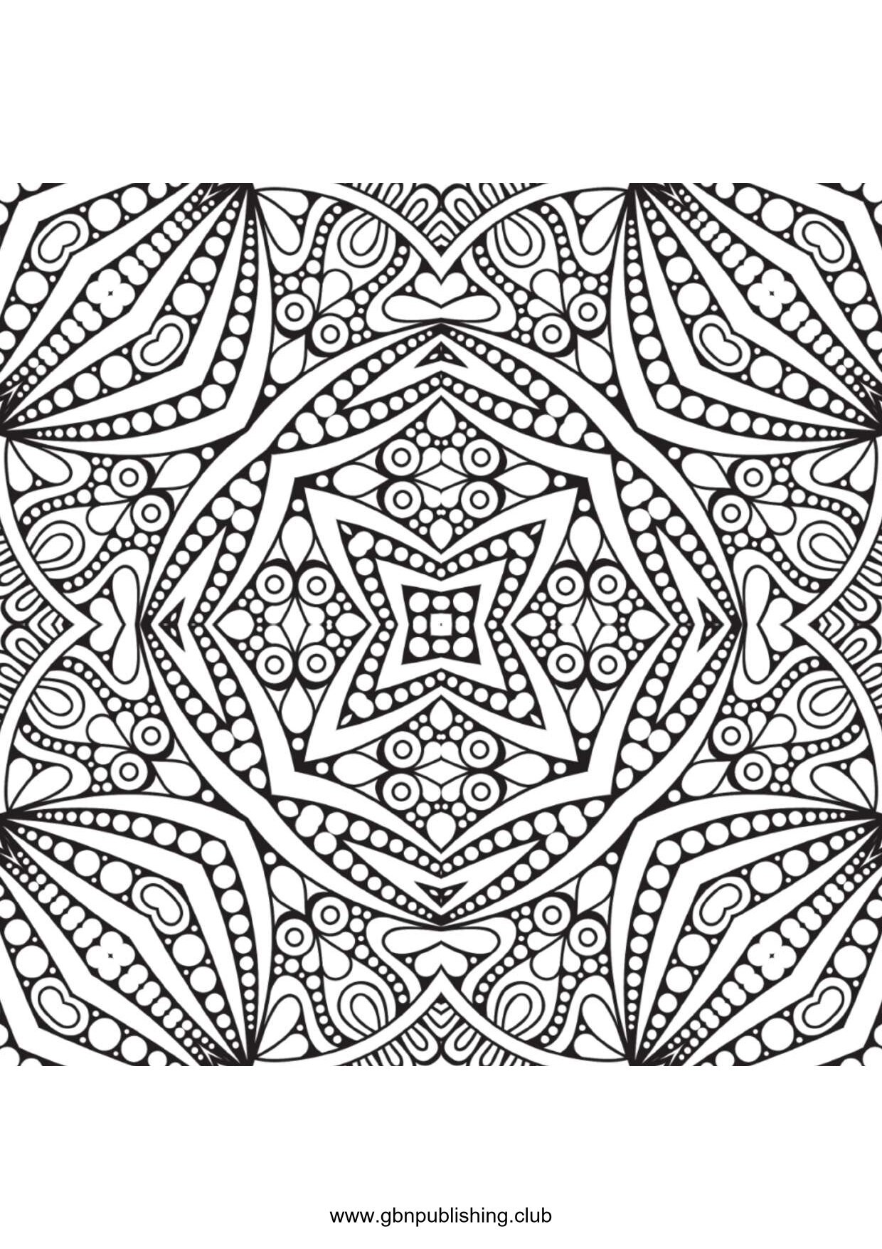 Magical Mandala Coloring Pages 25 Printable Designs for Soulful Self ...