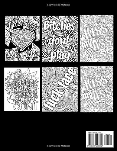 Profanity Coloring Book: Adult Coloring Book - Etsy
