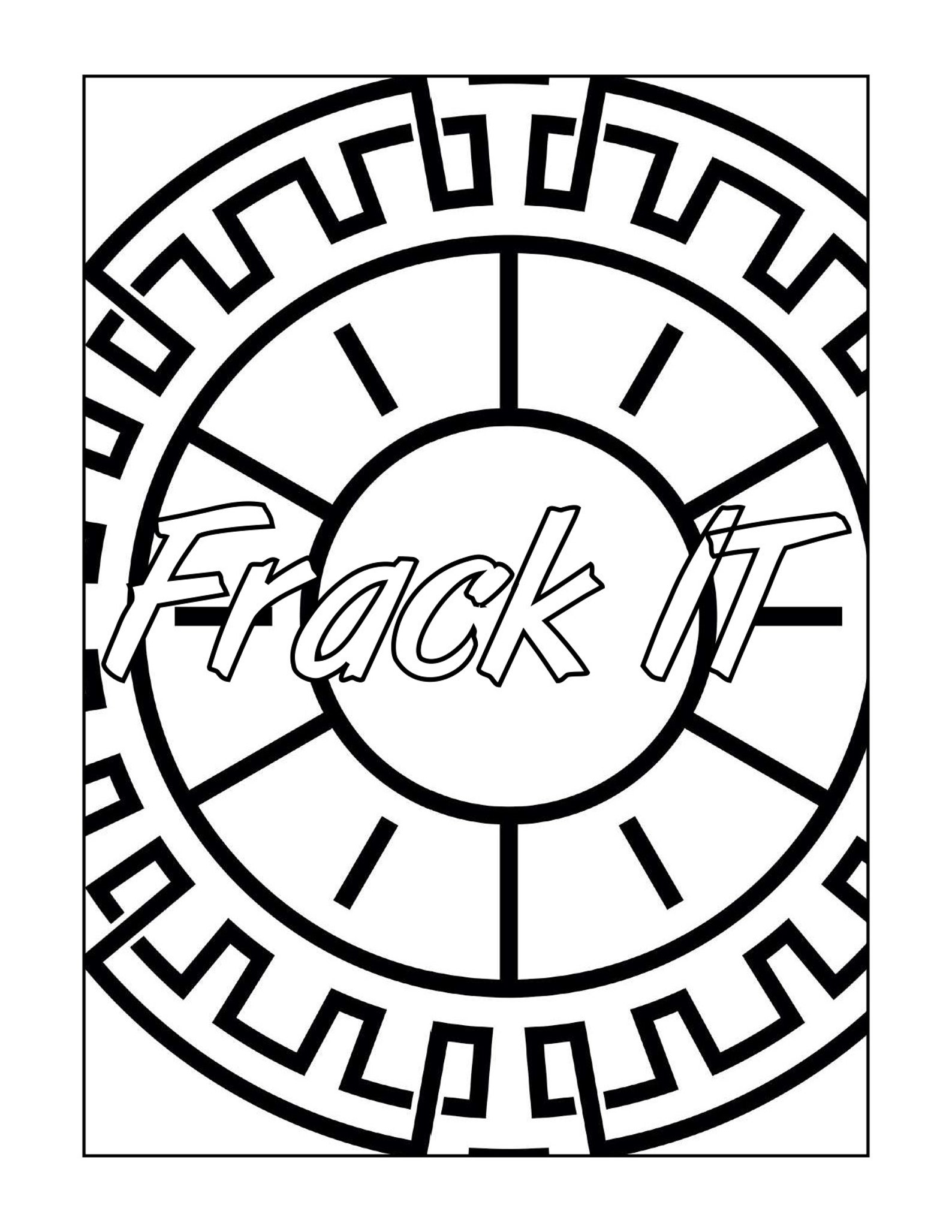 30 Non Swear Words Coloring Pages- Digital Download (printable, PDF ...