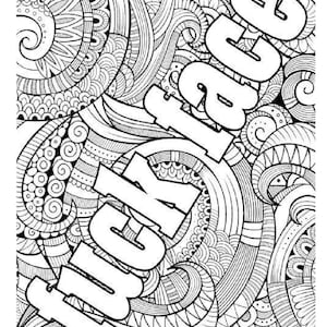Coloring Pages: Profanity Coloring Book by GBN Publishing Club Adult ...