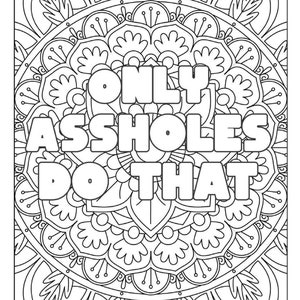 Coloring Pages: Profanity Coloring Book by GBN Publishing Club Adult ...