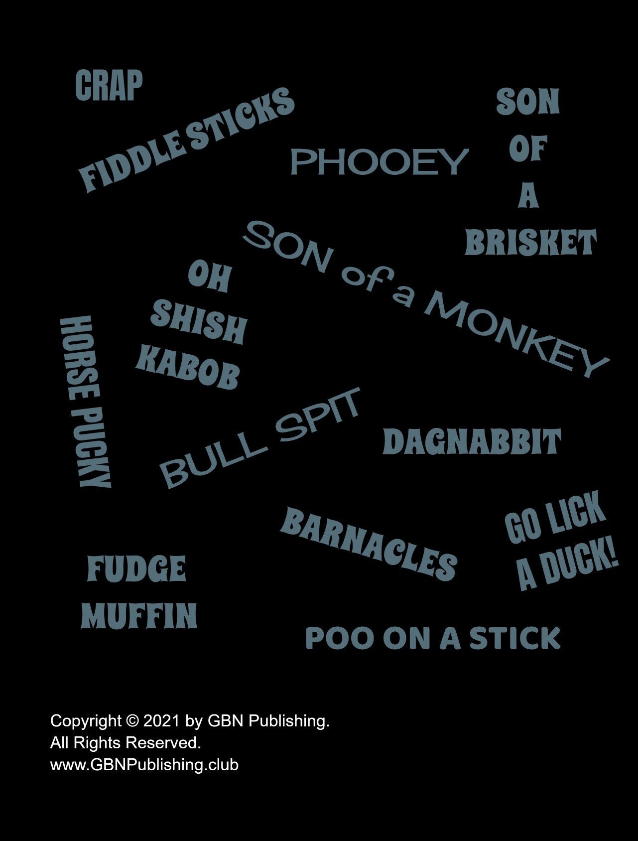 A Coloring Book With Clean Curse Words for Parents Adult Humor - Etsy