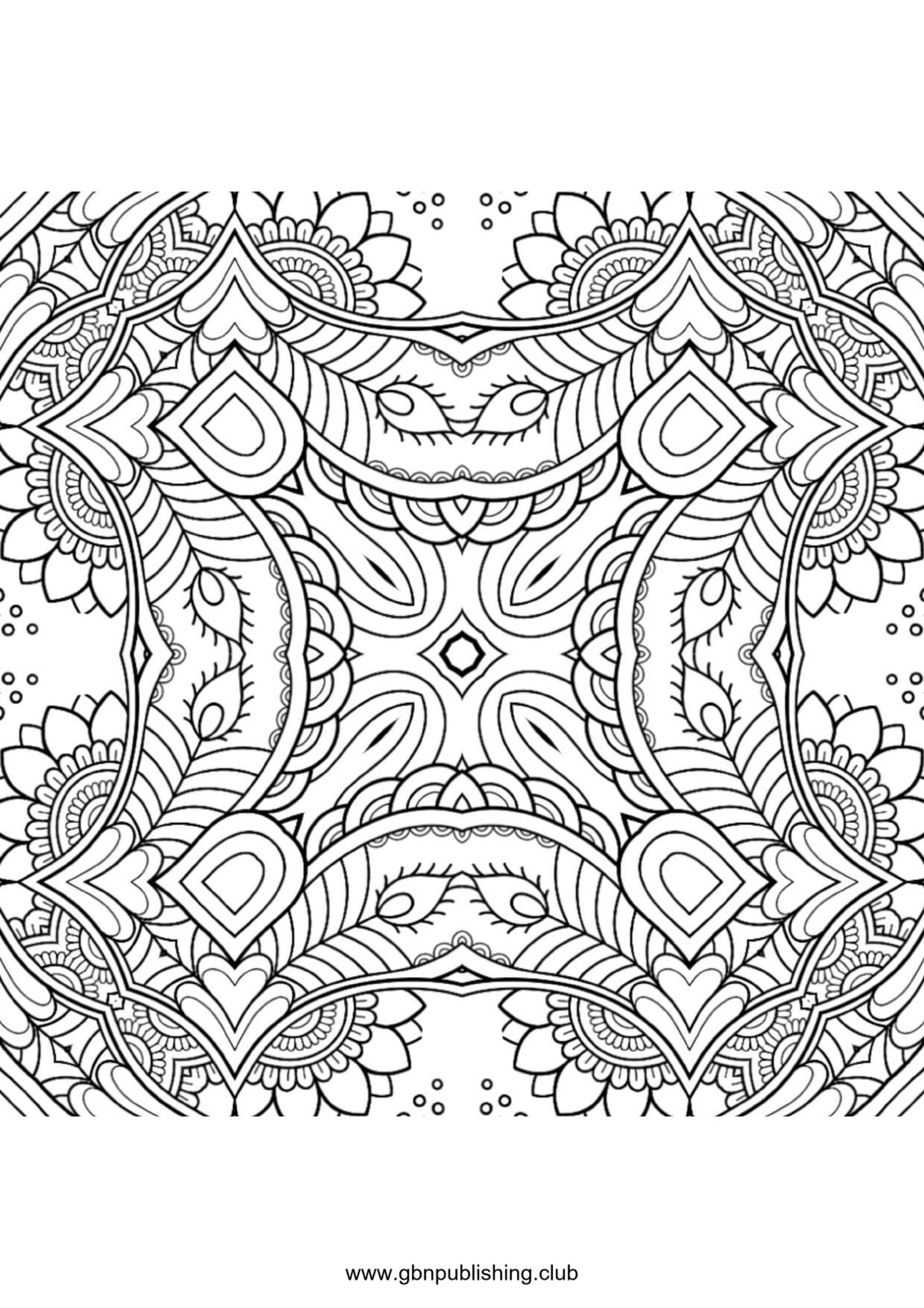 25 Printable Mandala Coloring Pages Bundle 1 - Etsy