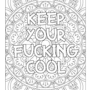 My Profanity Coloring Book by GBN Publishing Club | Adult Coloring Book ...
