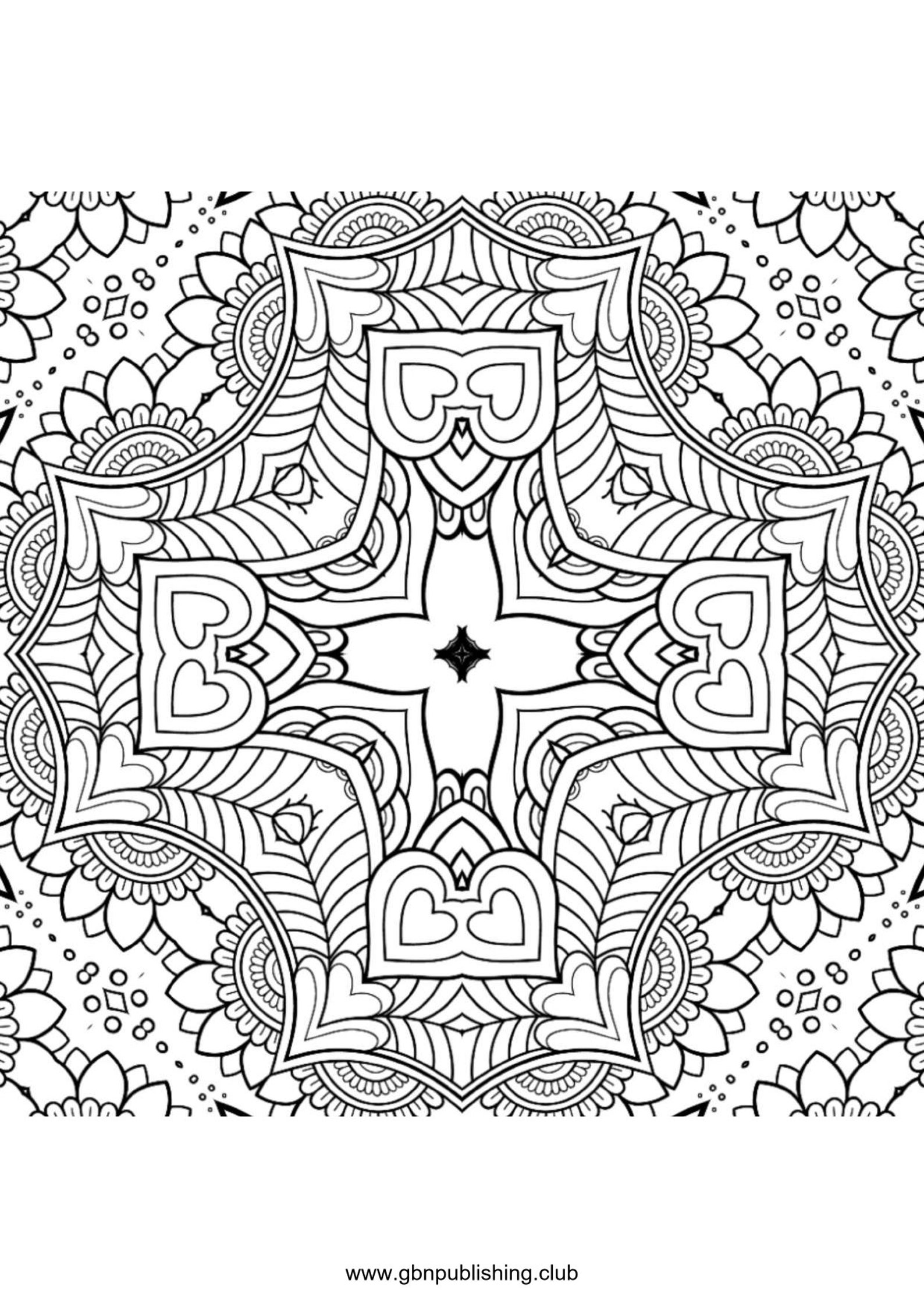 25 Printable Mandala Coloring Pages Bundle 1 - Etsy