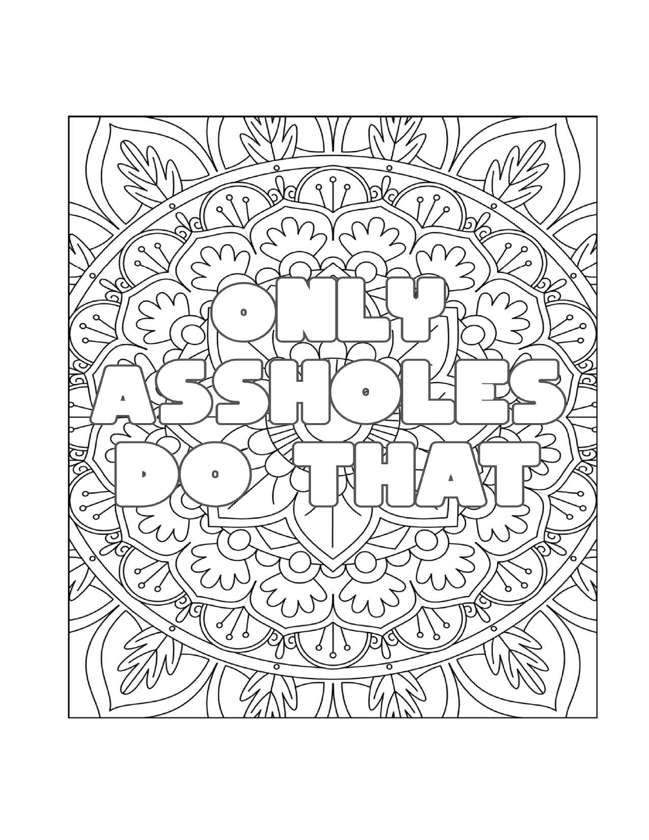 Profanity Coloring Book: Adult Coloring Book - Etsy