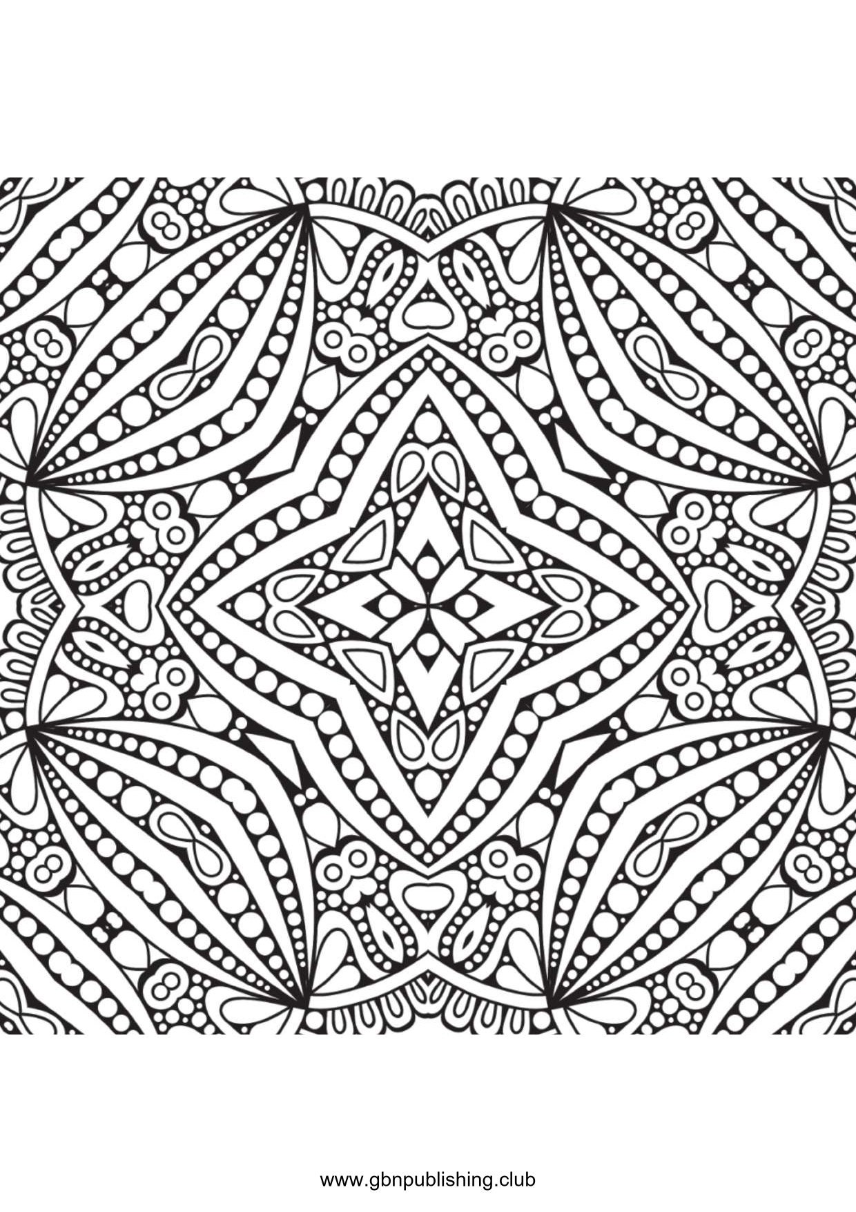 Magical Mandala Coloring Pages - 25 Printable Designs for Soulful Self ...