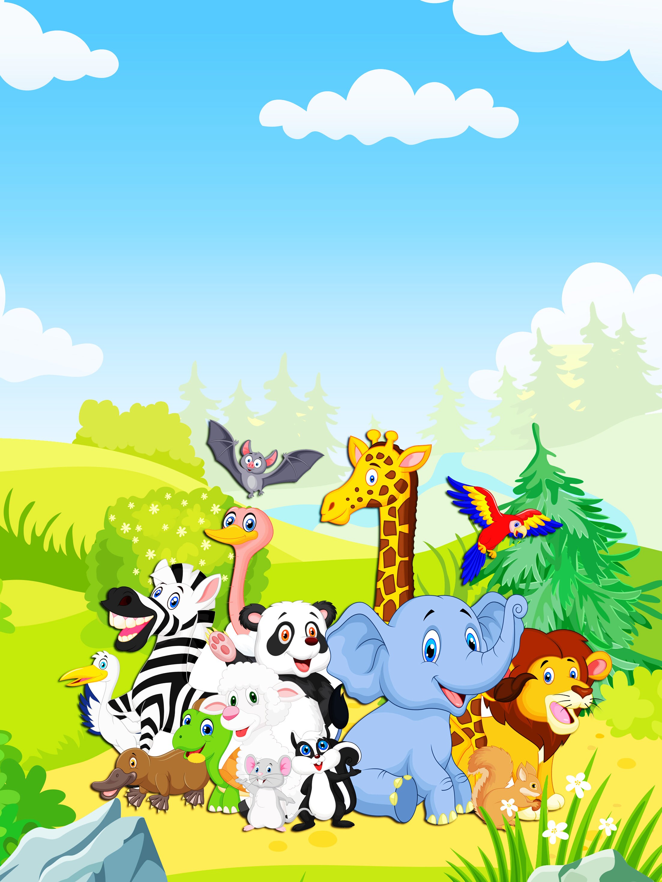 Printable Animal Coloring Pages - Etsy