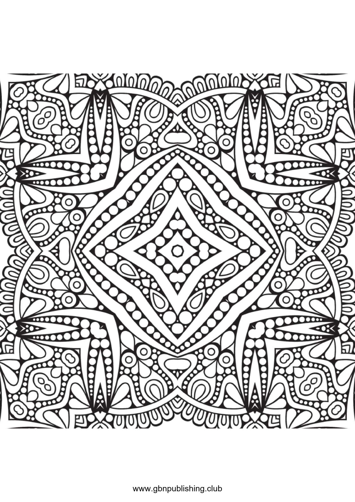 Magical Mandala Coloring Pages 25 Printable Designs for Soulful Self ...