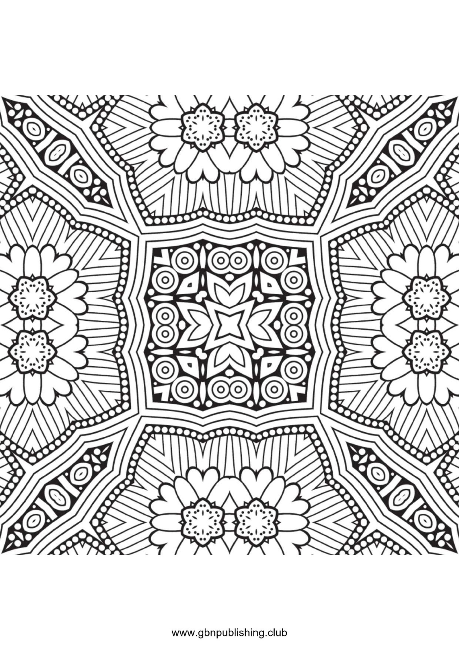 Magical Mandala Coloring Pages 25 Printable Designs for Soulful Self ...
