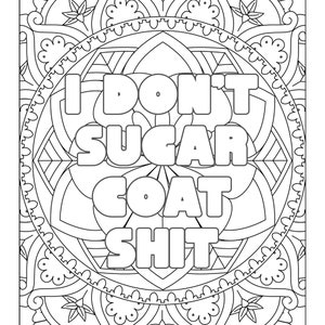50 Dirty Swear Words Coloring Pages for Adults by GBN Publishing Club ...