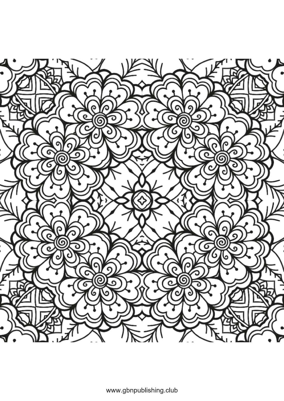 Magical Mandala Coloring Pages 25 Printable Designs for - Etsy