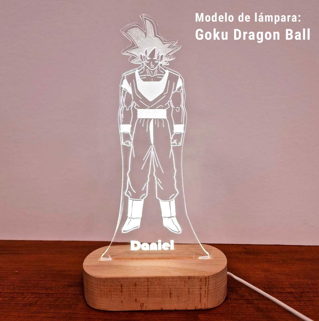 Goku Dragon Ball – 9 Models of Custom Lamps With LED Lighting - Etsy