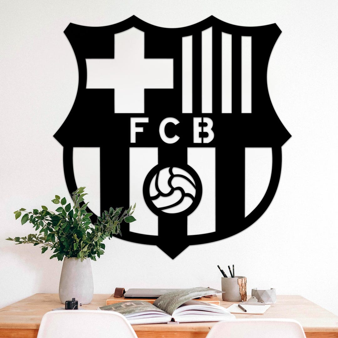 FC Barcelona Shield – Decorative Painting - Etsy