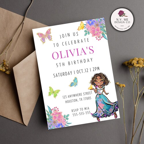Encanto Birthday Invitation Template INSTANT DOWNLOAD - Etsy