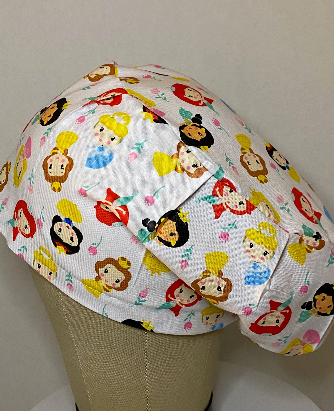 Kawaii Princess Euro Style Scrub Cap, Scrub Cap, Surgical Scrub Cap ...