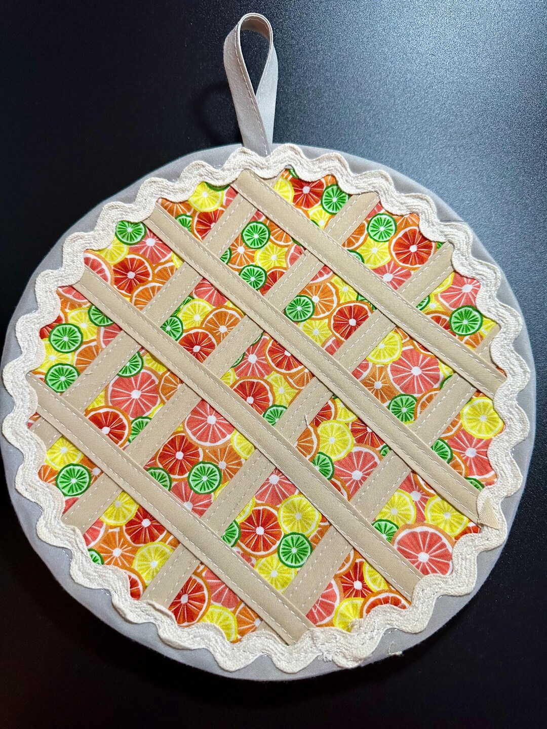 Citrus Pie Jar Grippers, Large Non Slip Jar Grippers, Arthritis Helpers ...