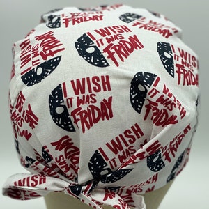 Shop Exclusive: I Wish It Was Friday Scrub Cap, Scrub Cap, Scrub Hat ...