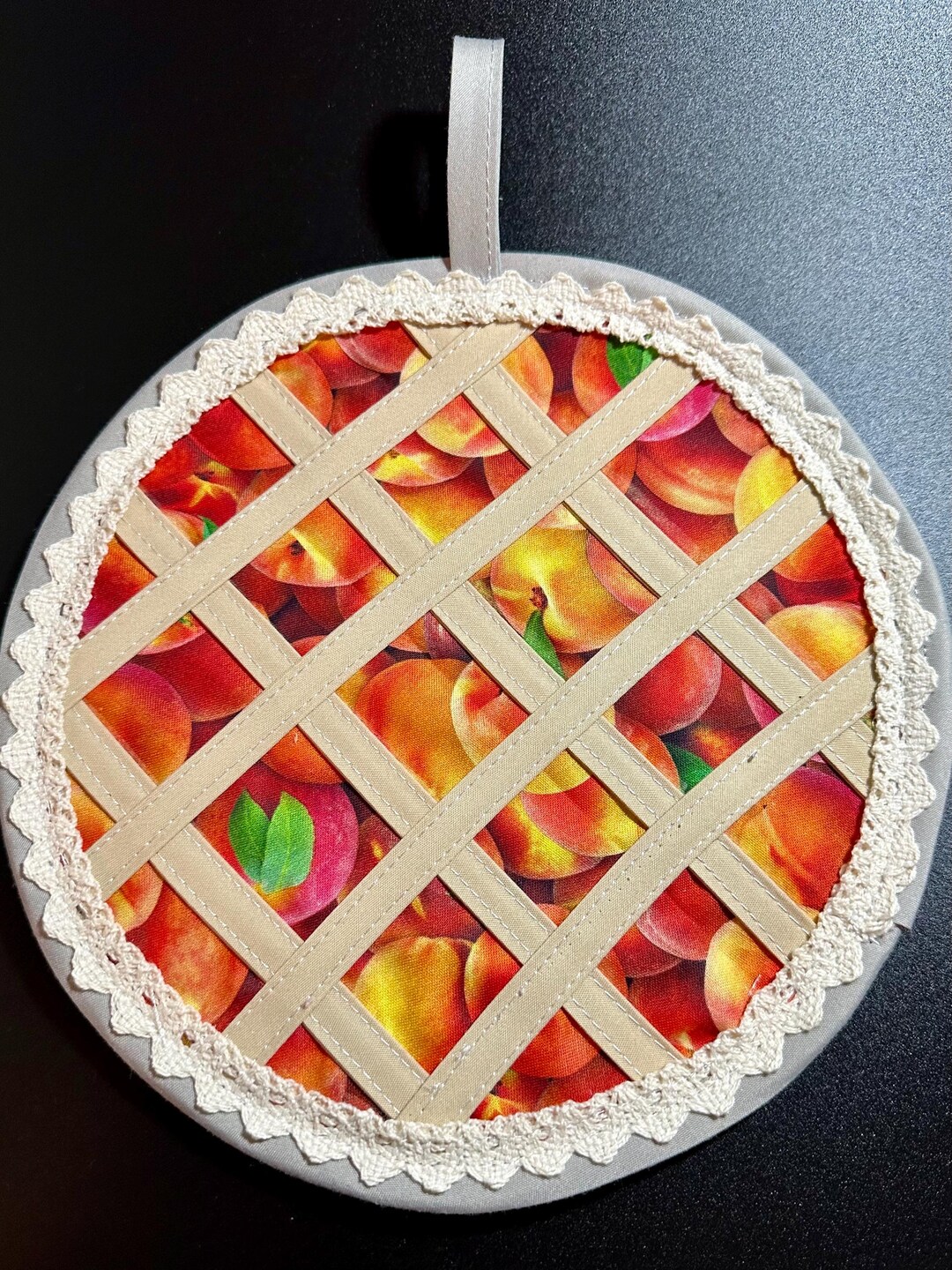 Peach Pie Themed Jar Grippers, Large Non Slip Jar Grippers, Arthritis ...